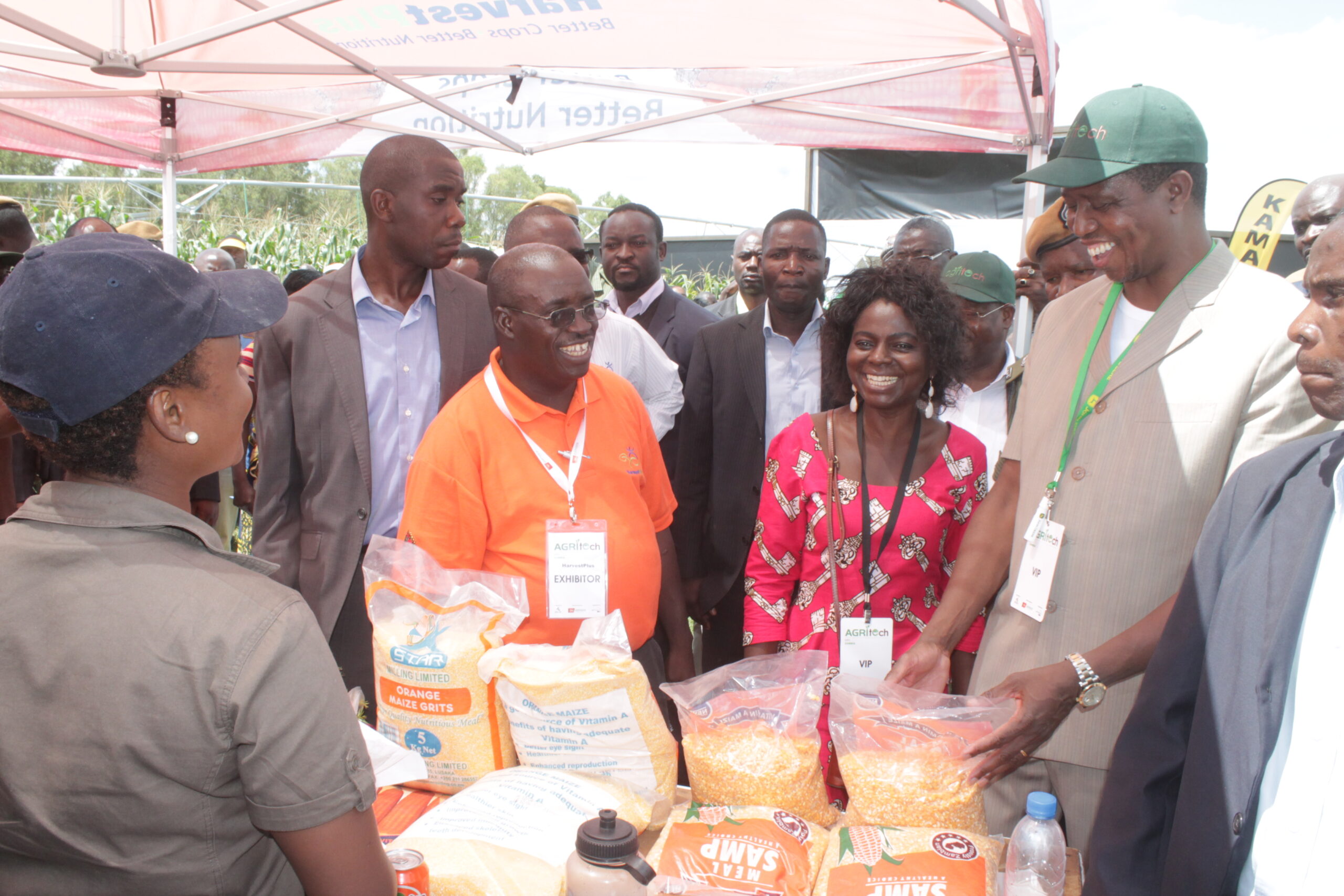 Orange Maize Steals the Spotlight at Major Zambian Expo - HarvestPlus
