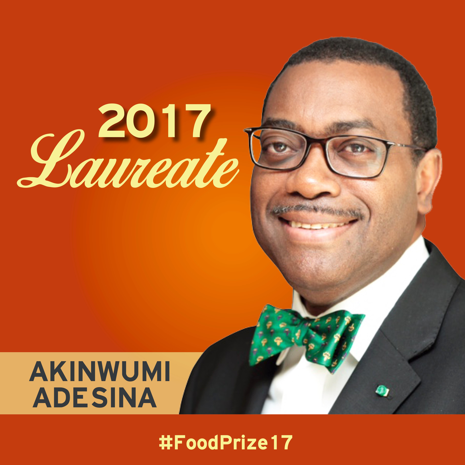Adesina, Champion of Biofortification, Wins 2017 World Food Prize ...