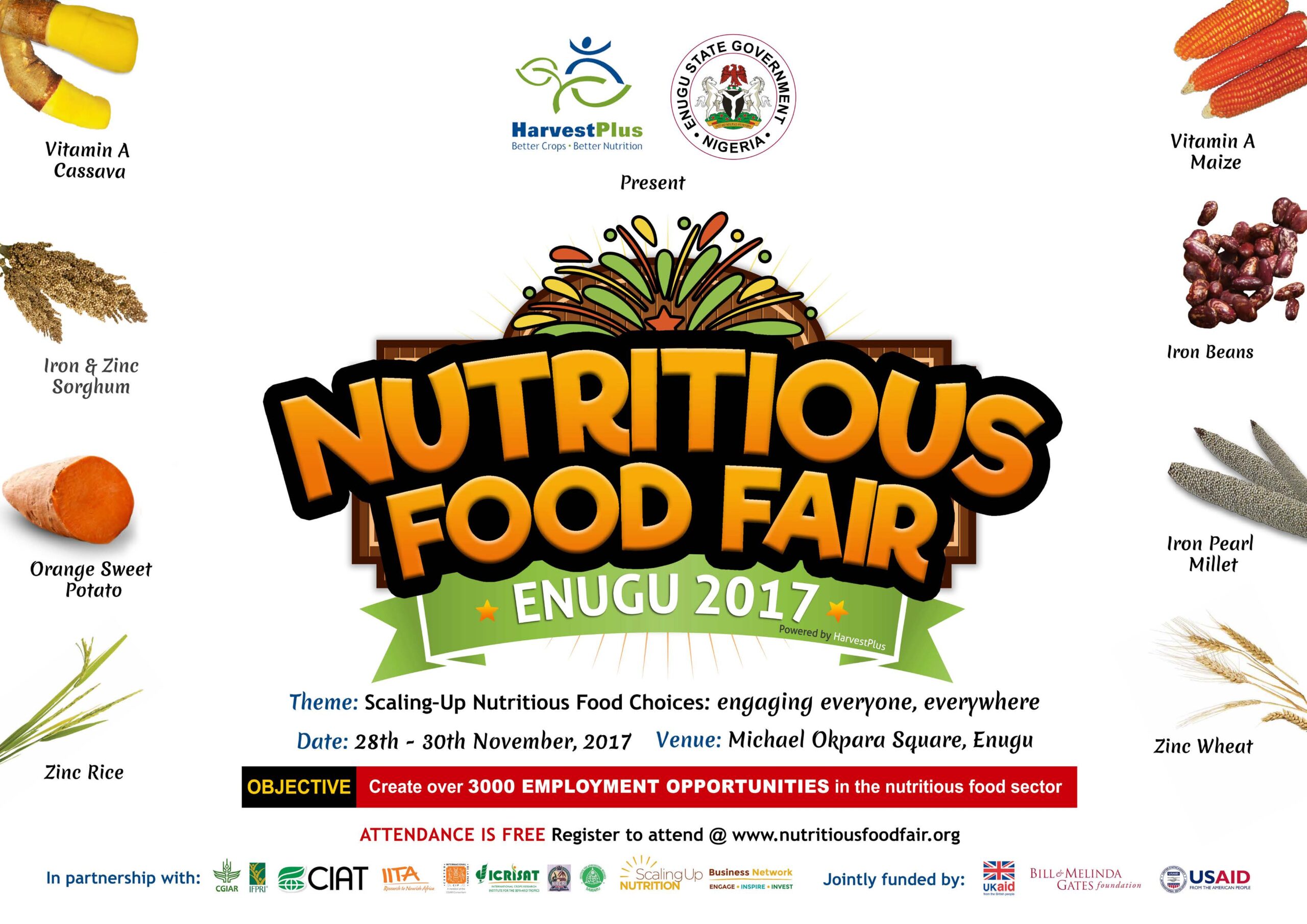 All set for 2017 Nutritious Food Fair - HarvestPlus